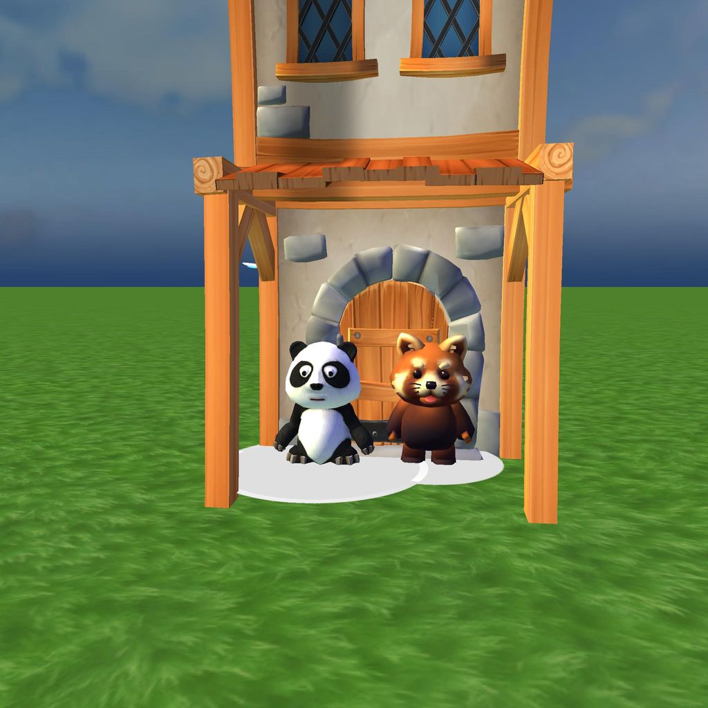 Unity Play | duoble panda game