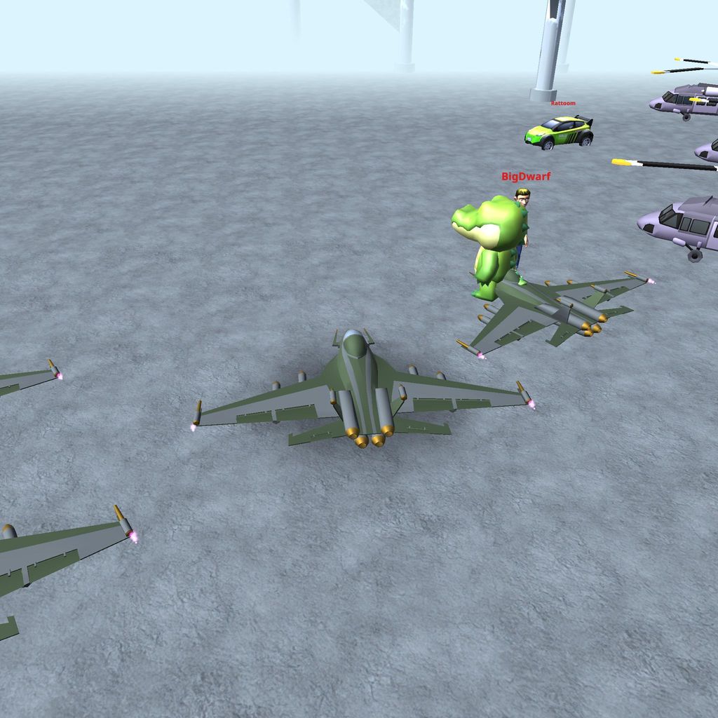 Unity Play | BOMBARDINO CROCODILO (+ cars and helicopters) game