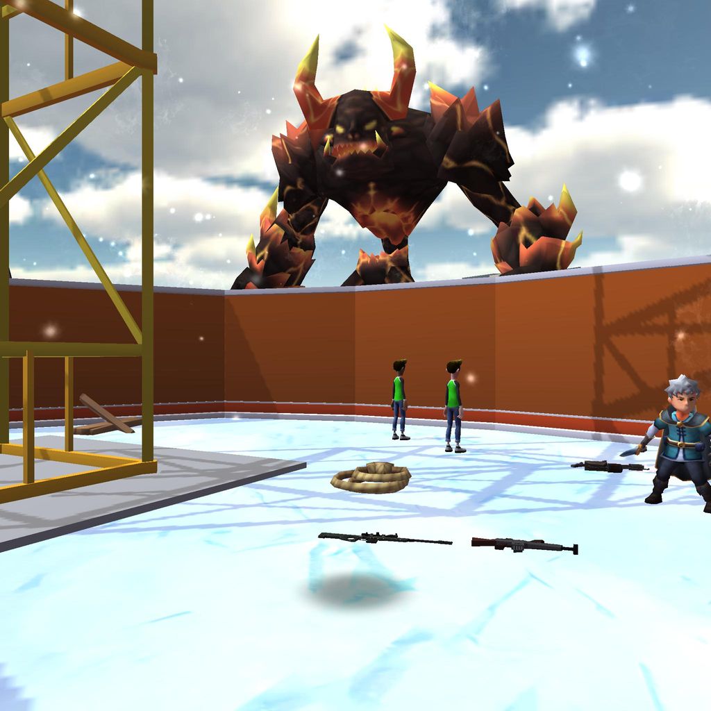 Unity Play | Gunfighting Arena: Ice Wars game