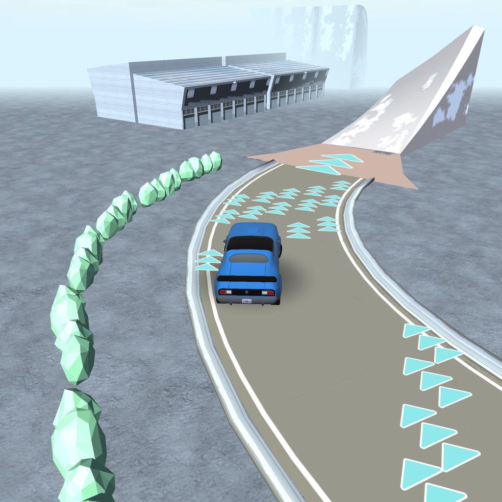 Unity Play | stunt car race game