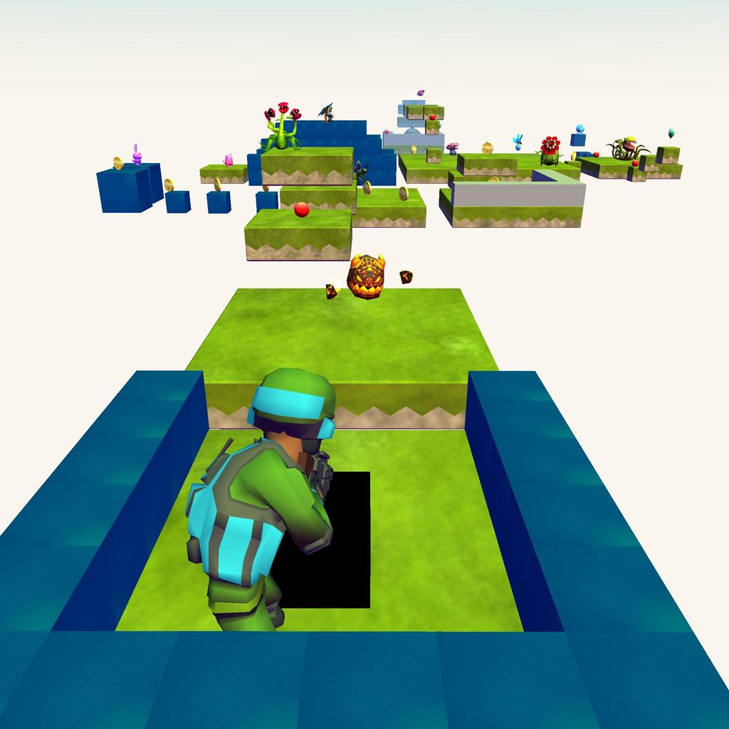 Unity Play | soldier jump game