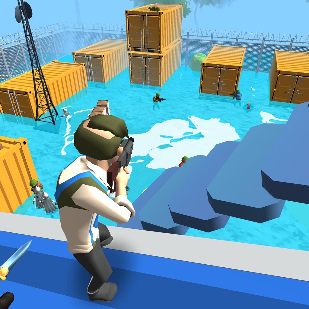 Battle royale 2D (For kids)