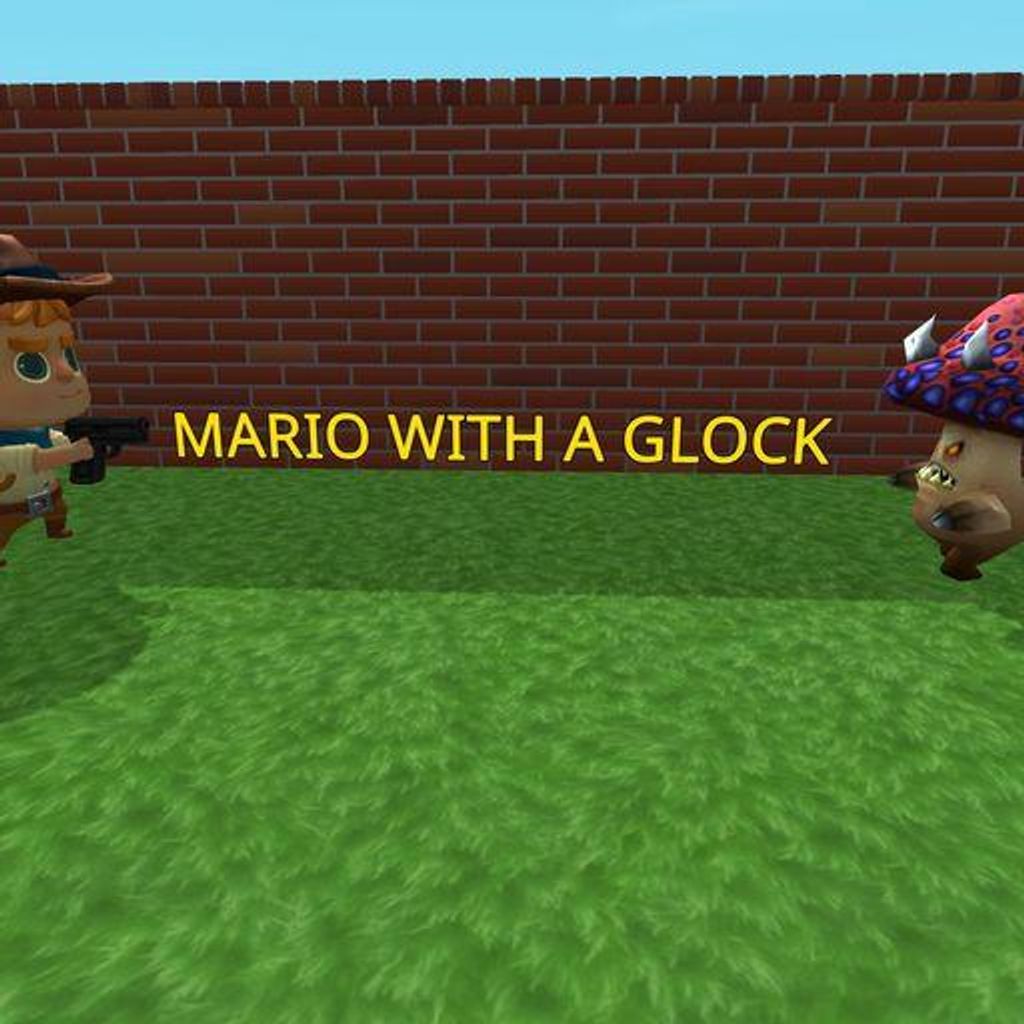 Unity Play | MARIO WITH A GLOCK! game