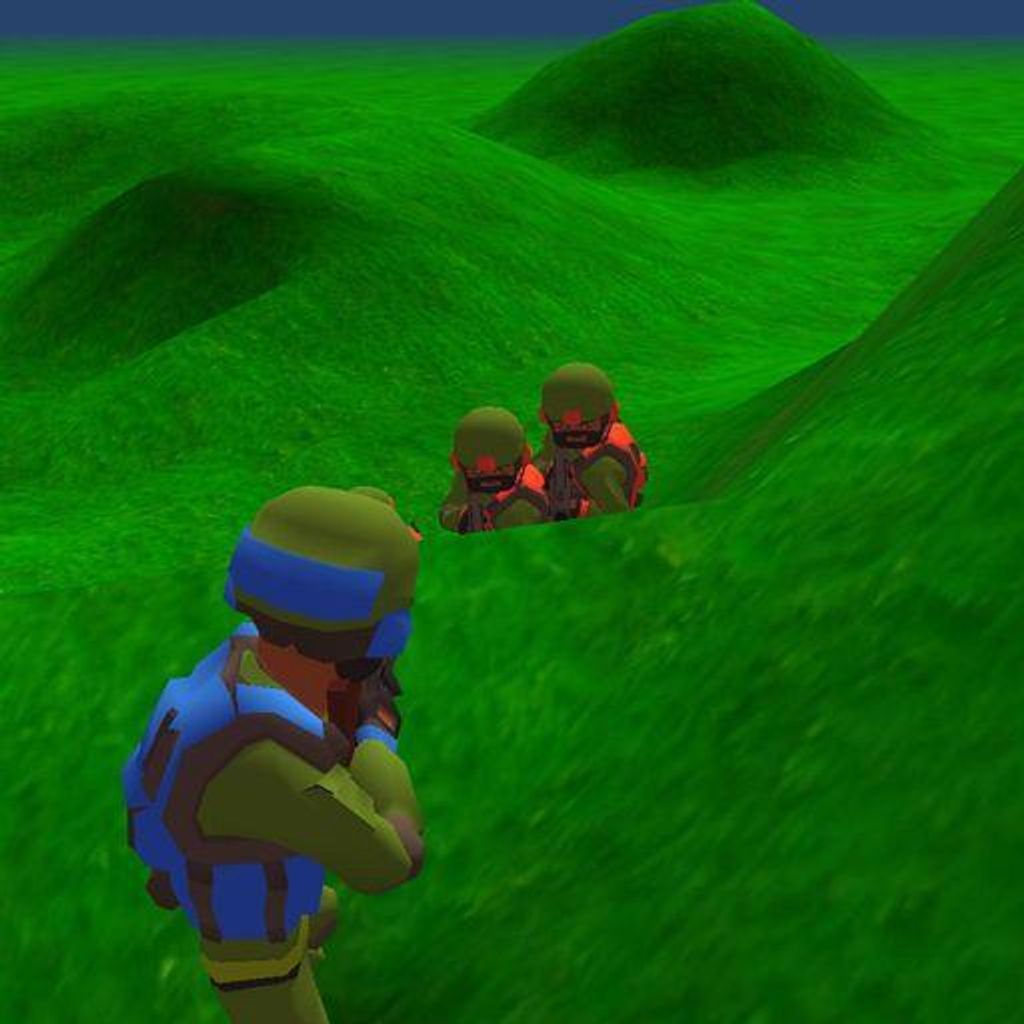 Unity Play | Red versus blue fight game