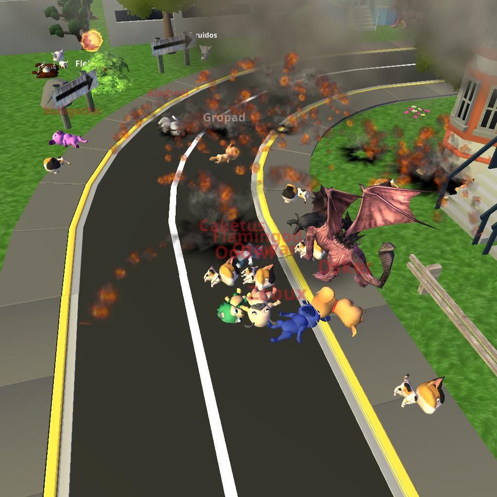 Unity Play | cats vs dogs game