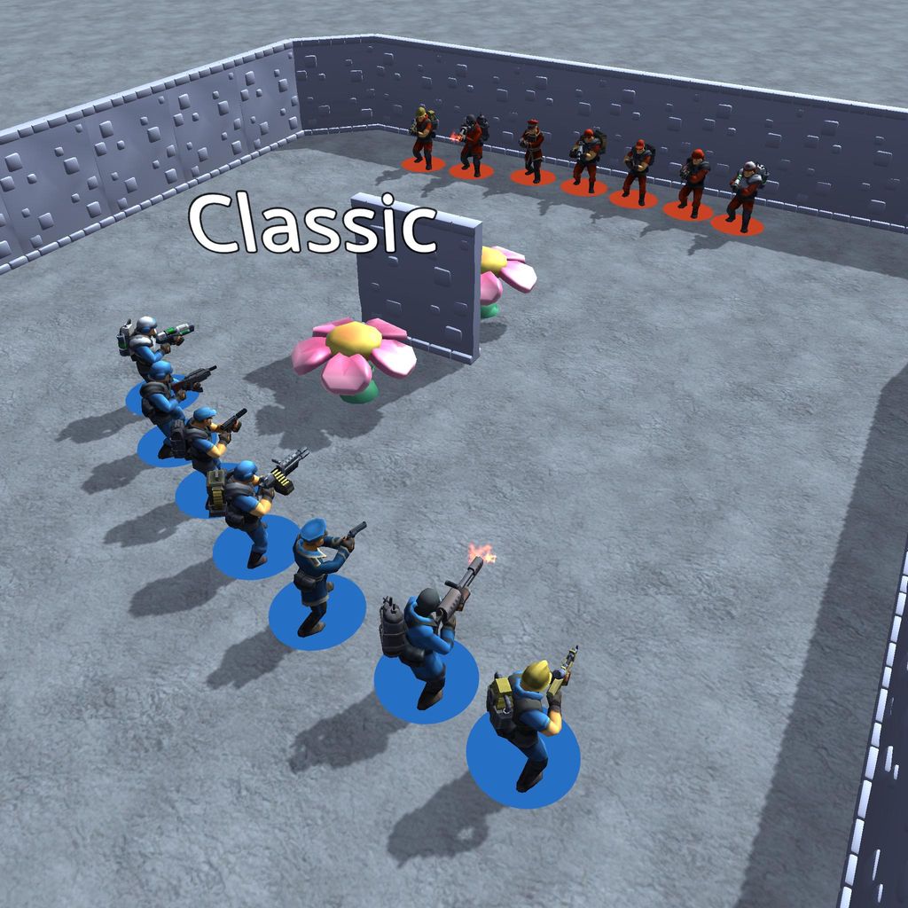 Unity Play | Factory team classic game