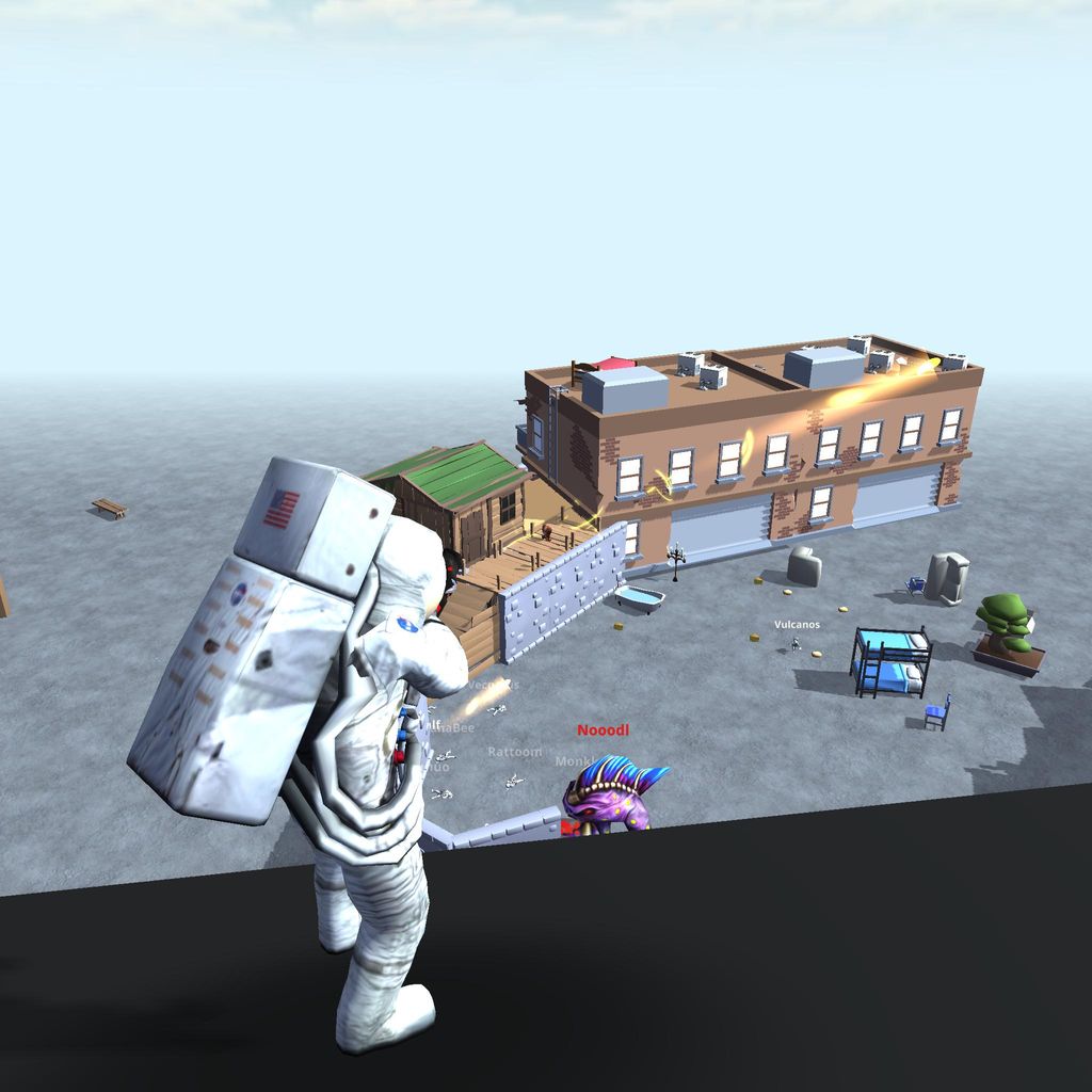 Unity Play | Hide from the blood eating alin game