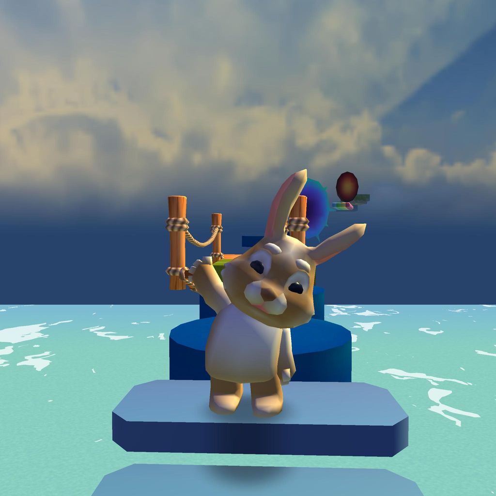 Unity Play Bunny Parkour Game