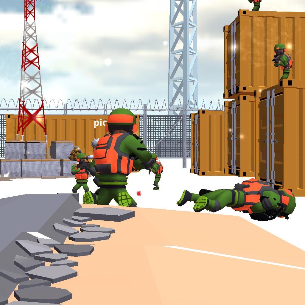 Unity Play | guerra de soldados y espaderos en equip? game