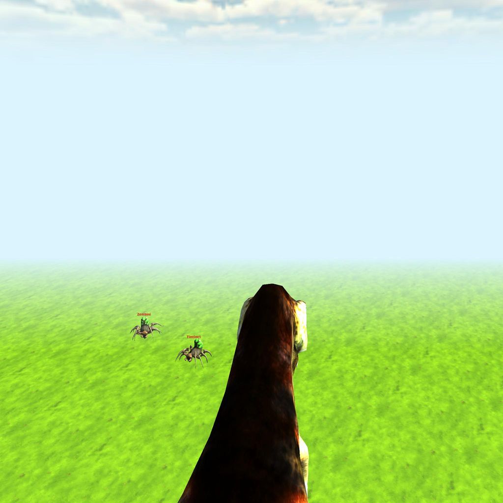 Unity Play | t rex vs spider game