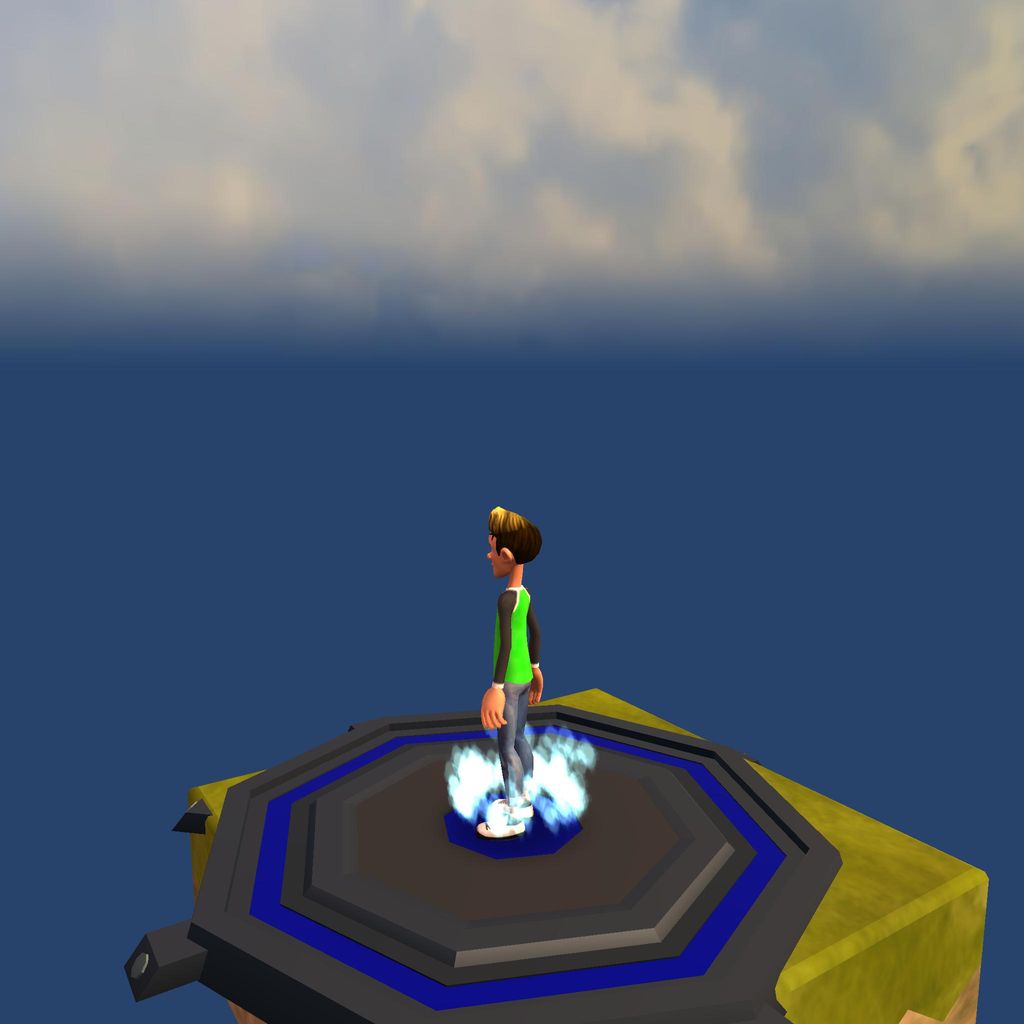 Unity Play | teleporting to up game