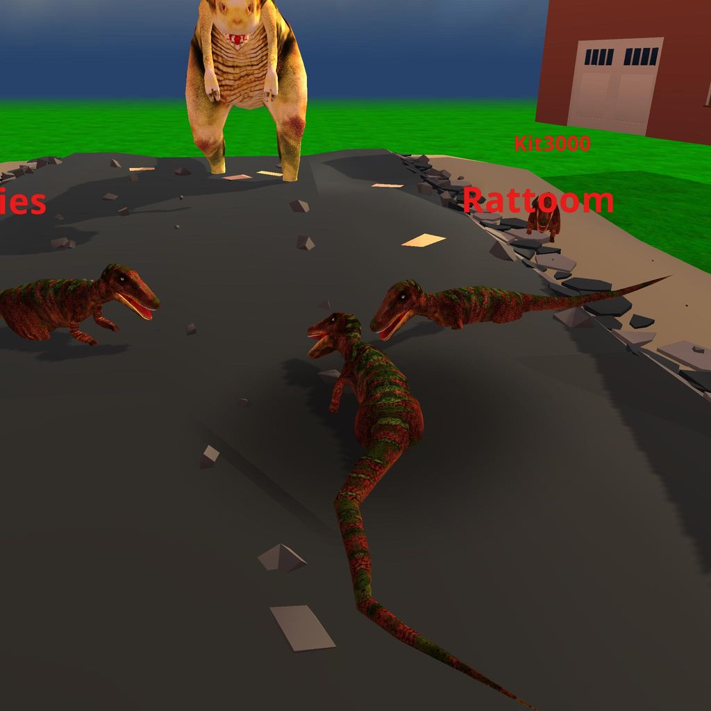 Unity Play | Dino battle city game