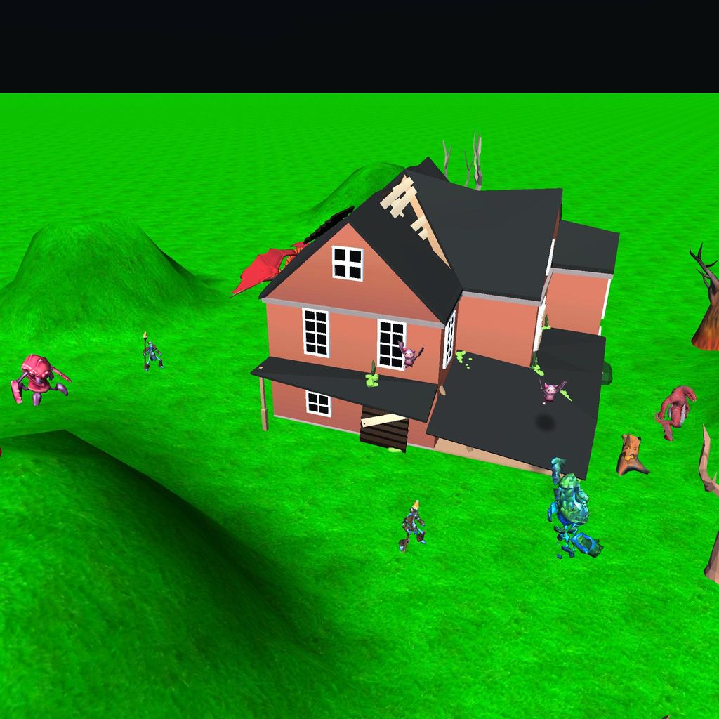 Unity Play | monster house game
