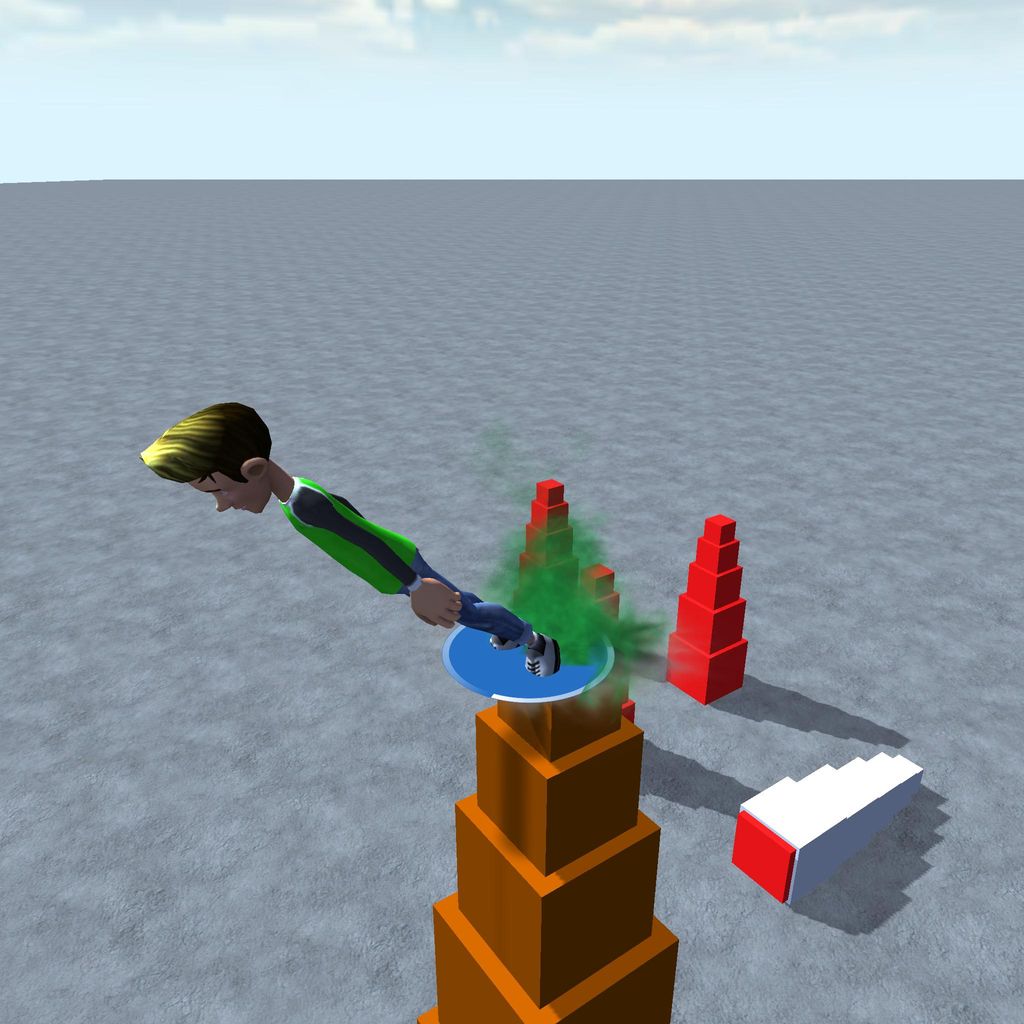 Unity Play | Polygon classic cube style spike game