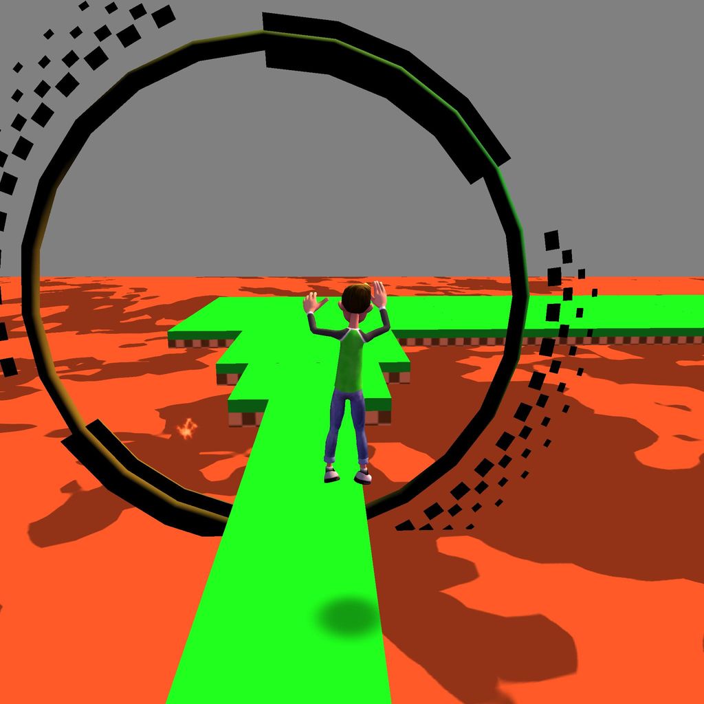 Unity Play | green runner! game