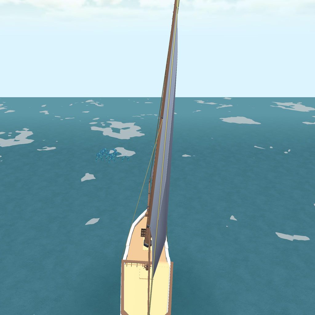 Unity Play | monstros de gelo contra o barco ⛵ game