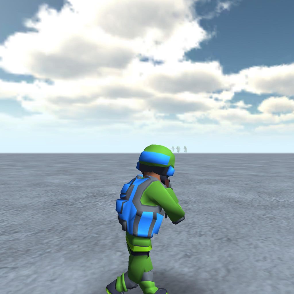 Unity Play | humans arena game