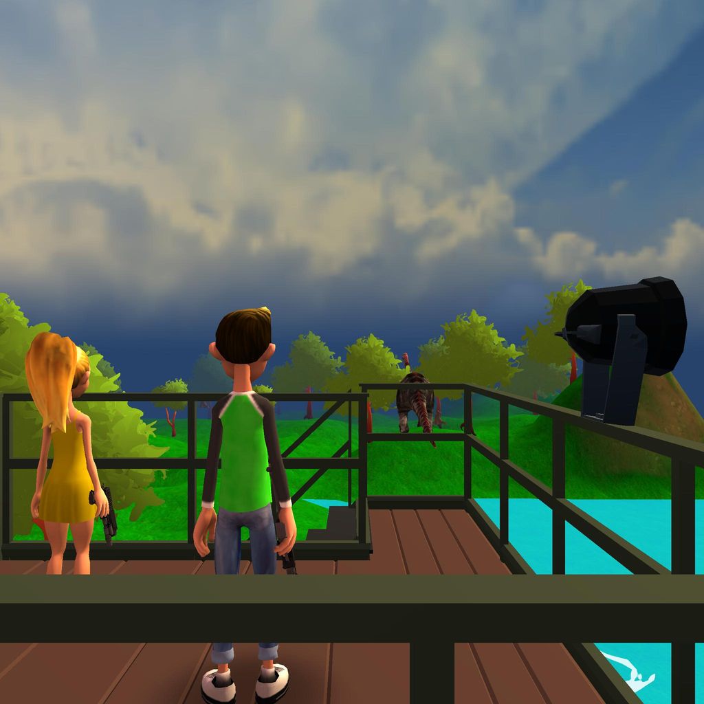 Unity Play | dinosaurios en la isla game