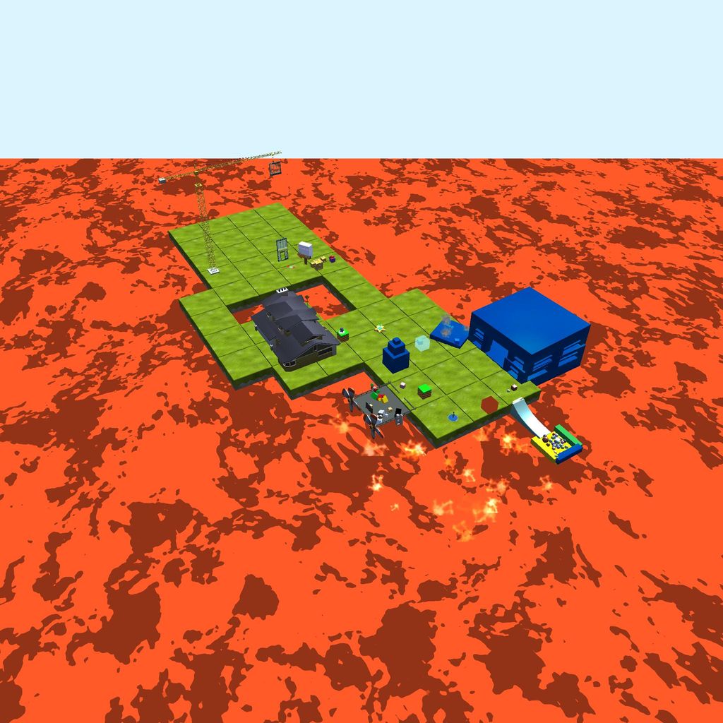 Unity Play | Survival island 9: The beginning of construction game
