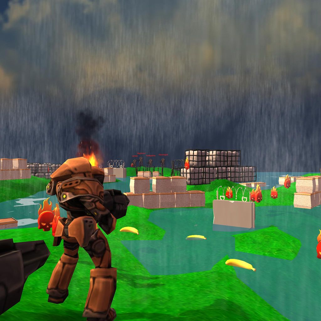 Unity Play | Flooded battlefield game