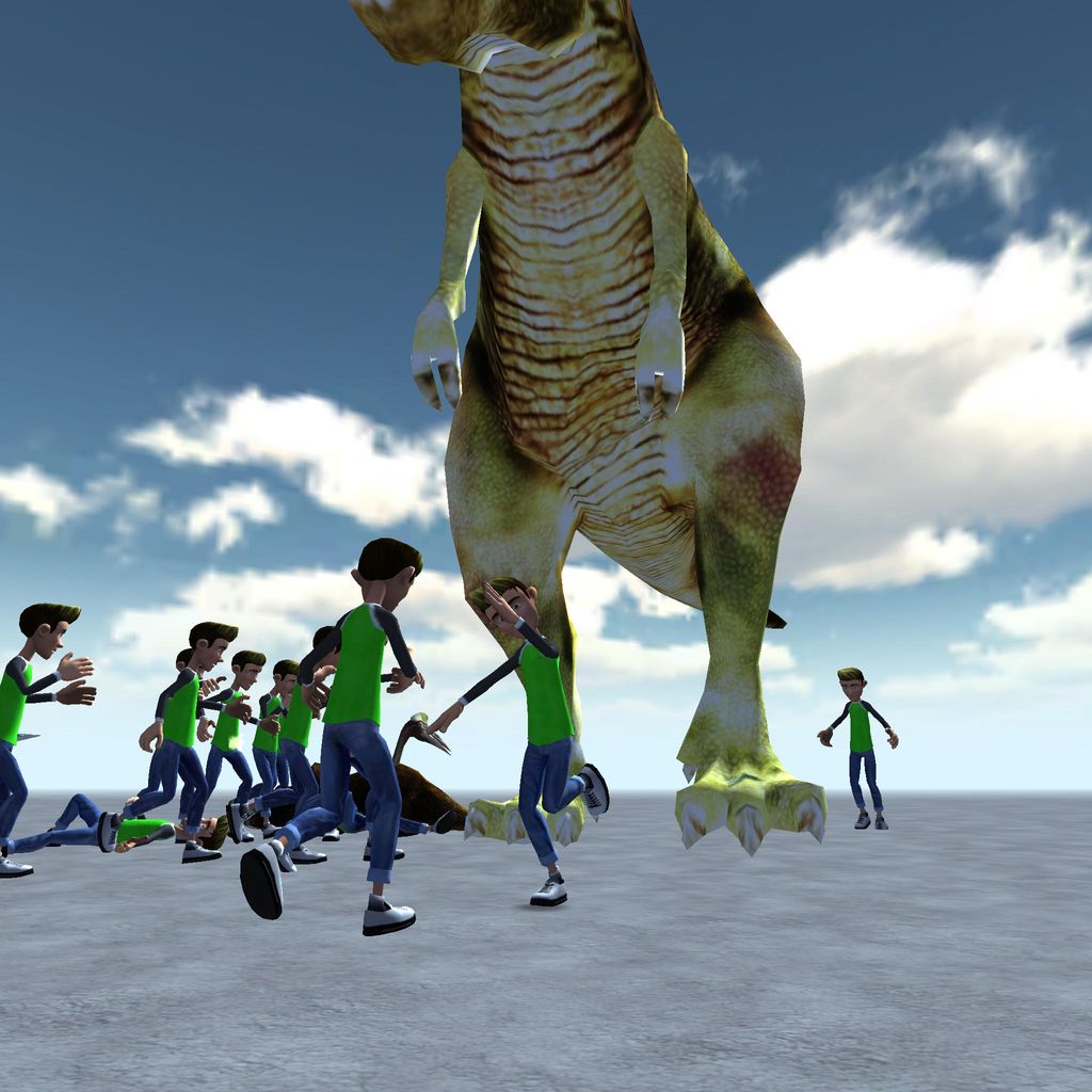 Unity Play | Dino attack game