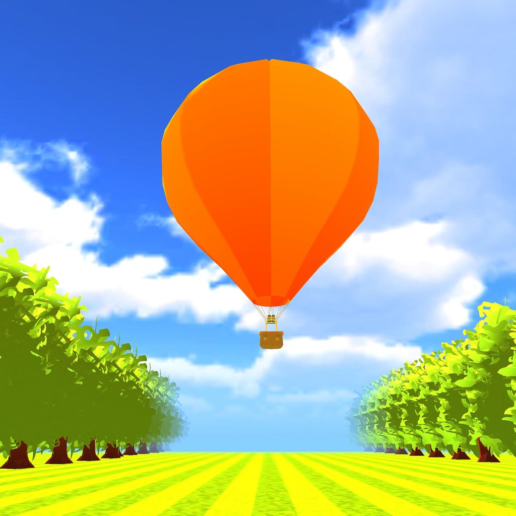 Unity Play | liminal space hot fly ballon game