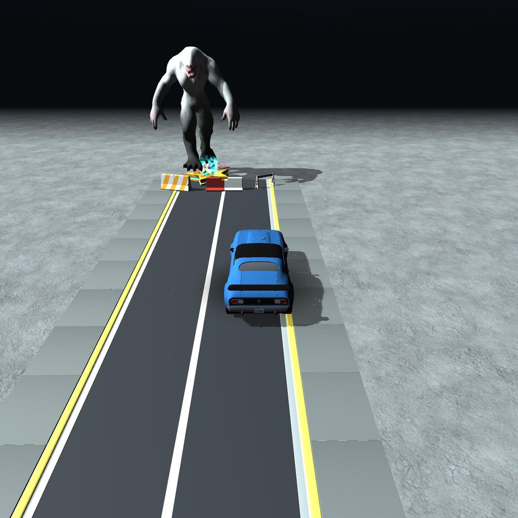 Unity Play | Scary road game