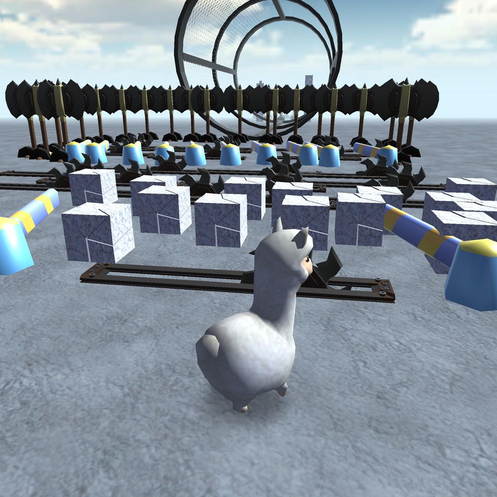 Unity Play | alpaca race fane made VII game