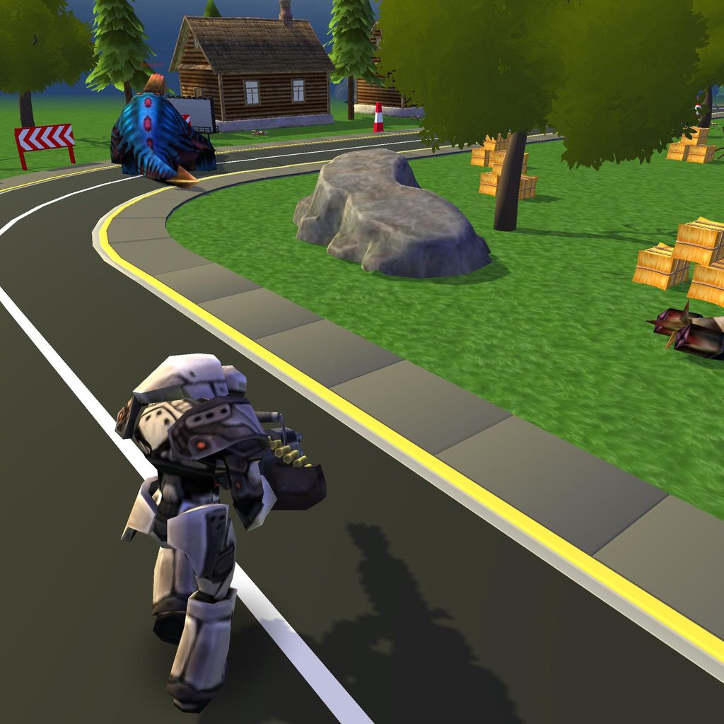 Unity Play | robots contra aliens game