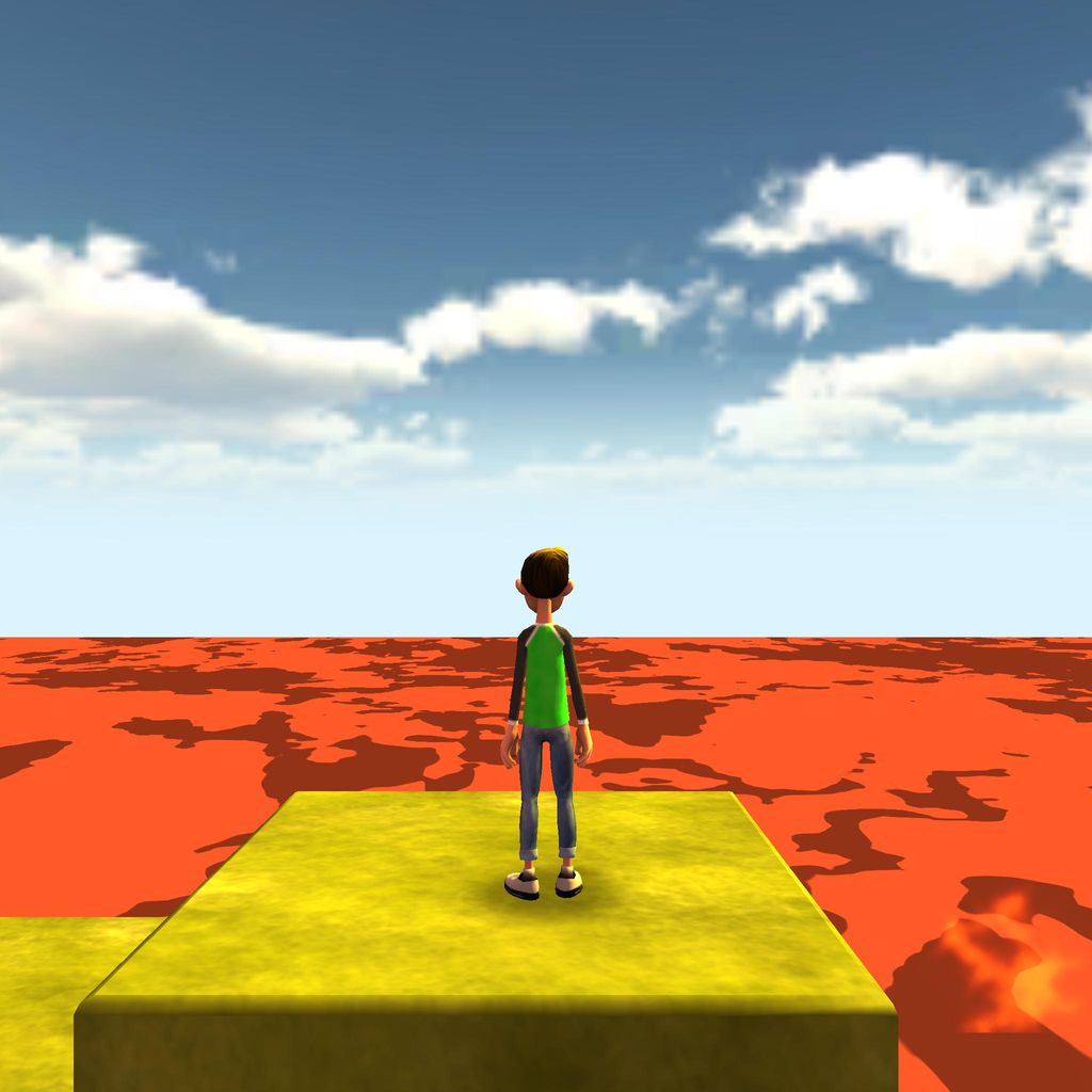 Unity Play | salta lava game