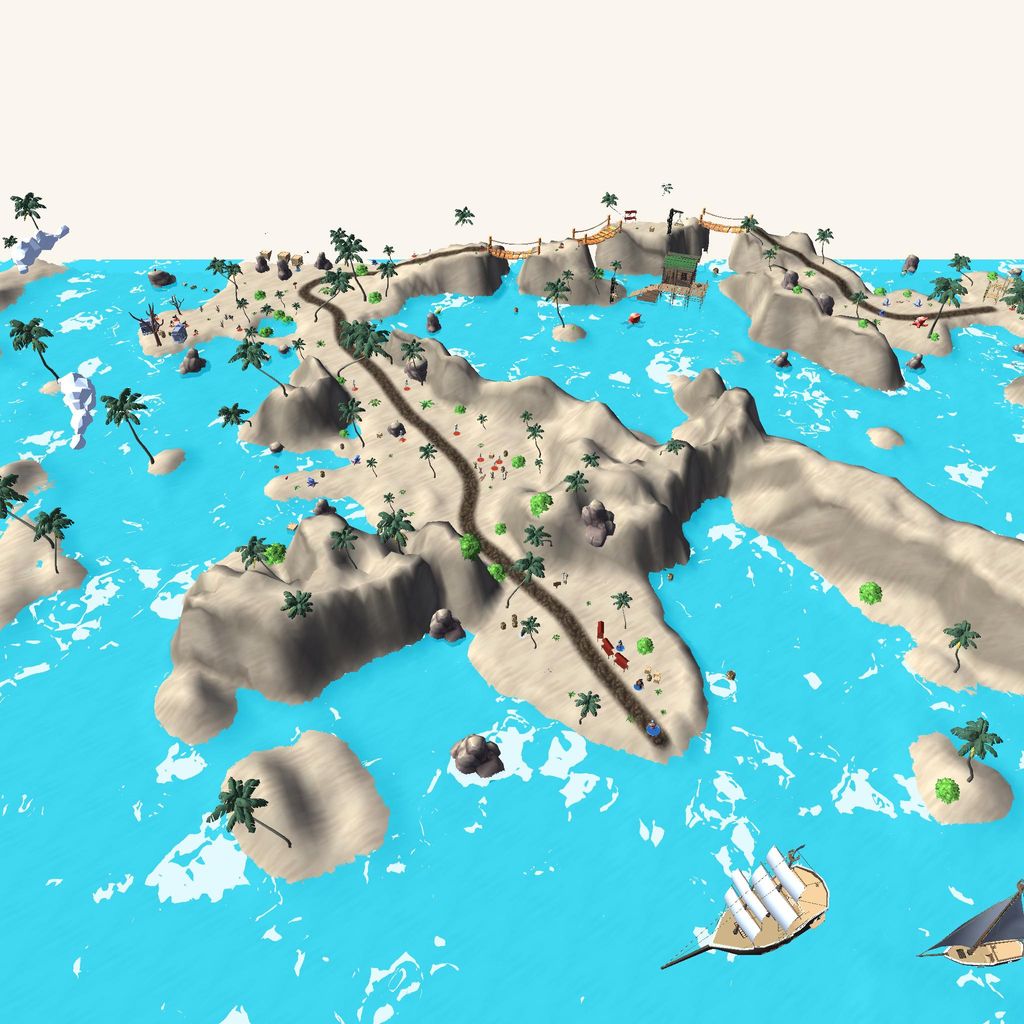 Unity Play | pirate Island game