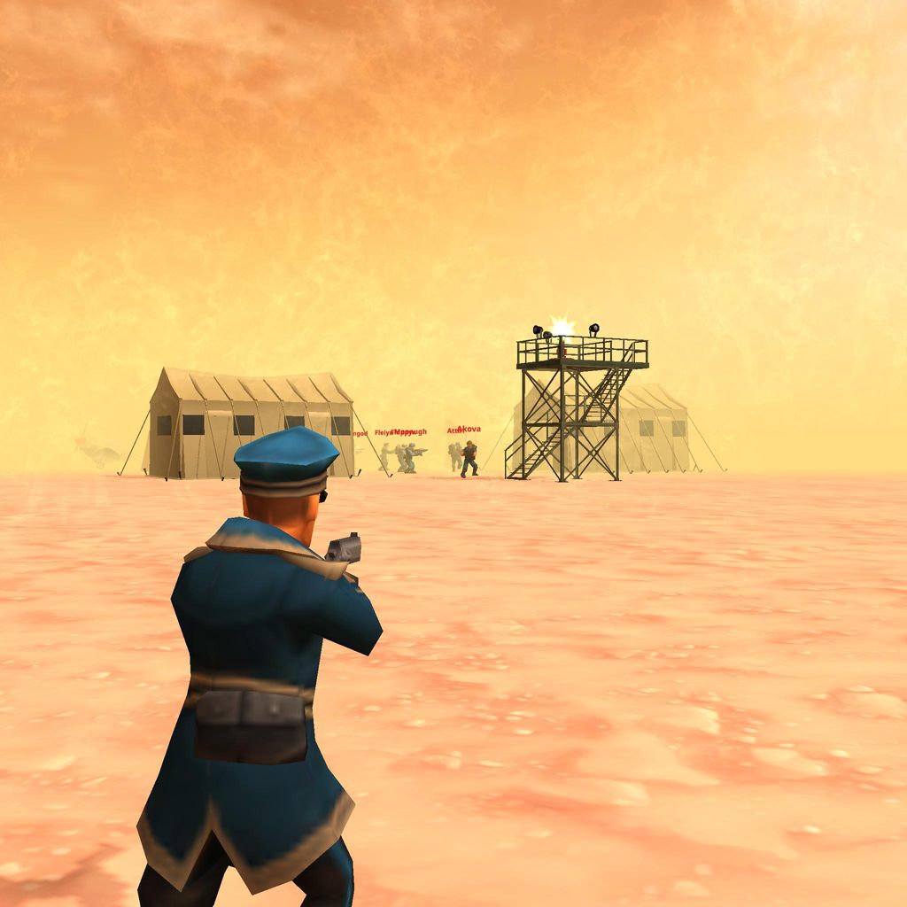 Unity Play | Red versus blue military battle game