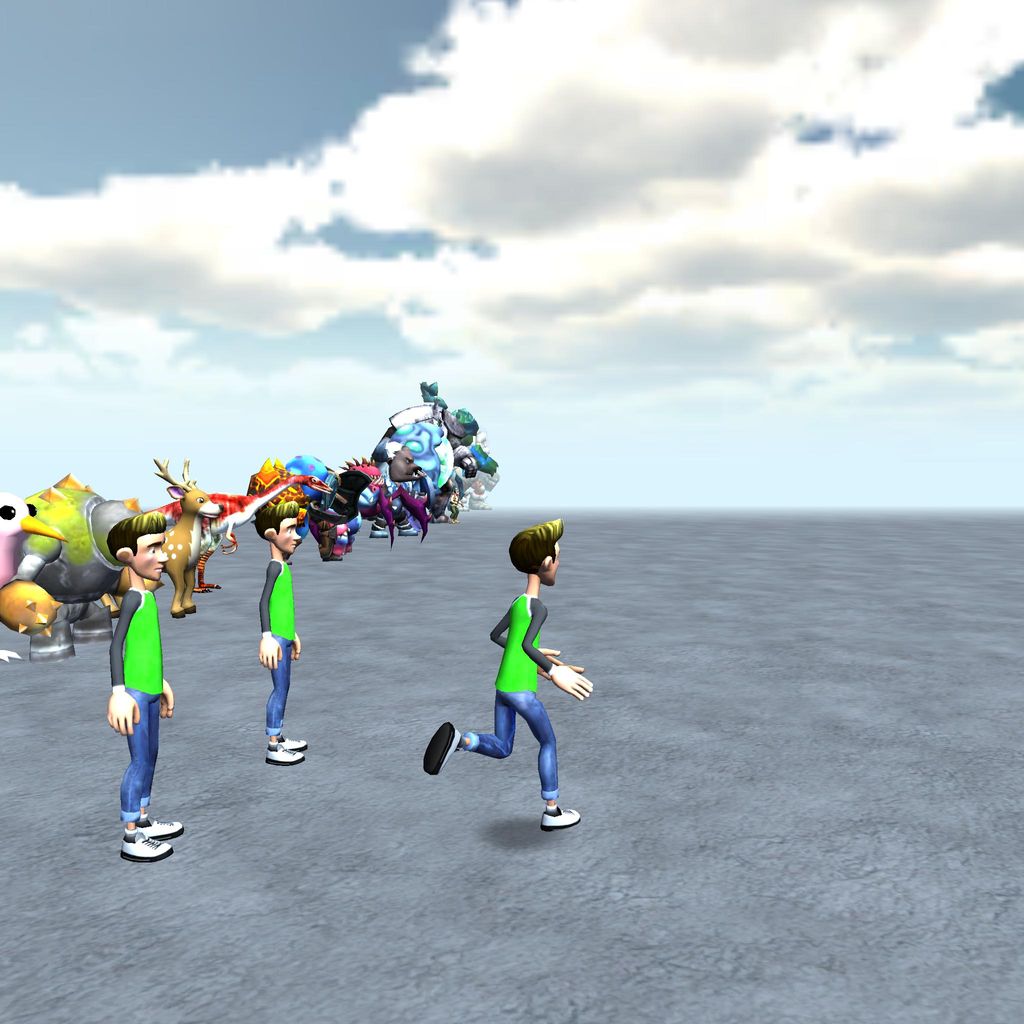 Unity Play | size comparison yay game