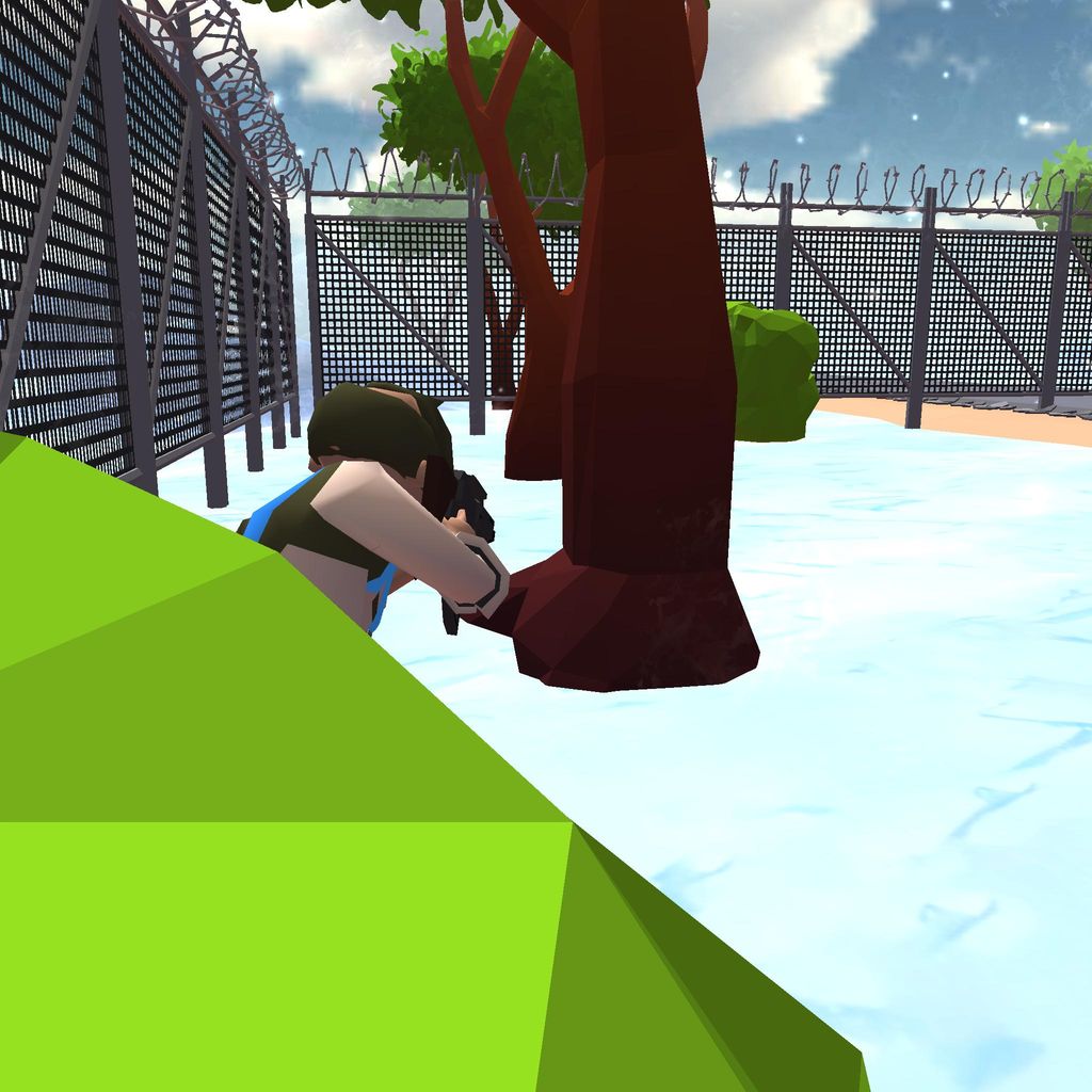 Unity Play | winter man gun game