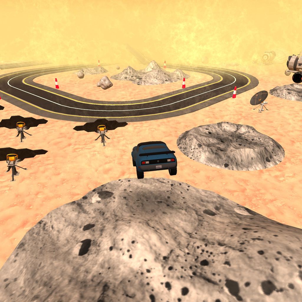 Unity Play | desert race game