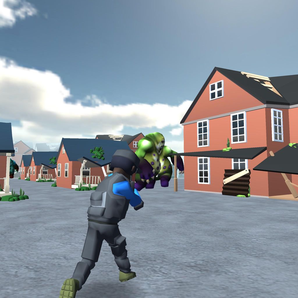 Unity Play | [Weapon UPD] Humans V.S Zombies (HVZ) game