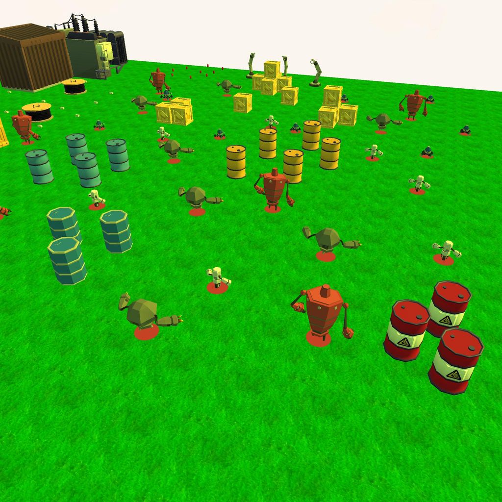 Unity Play | robot invasion game