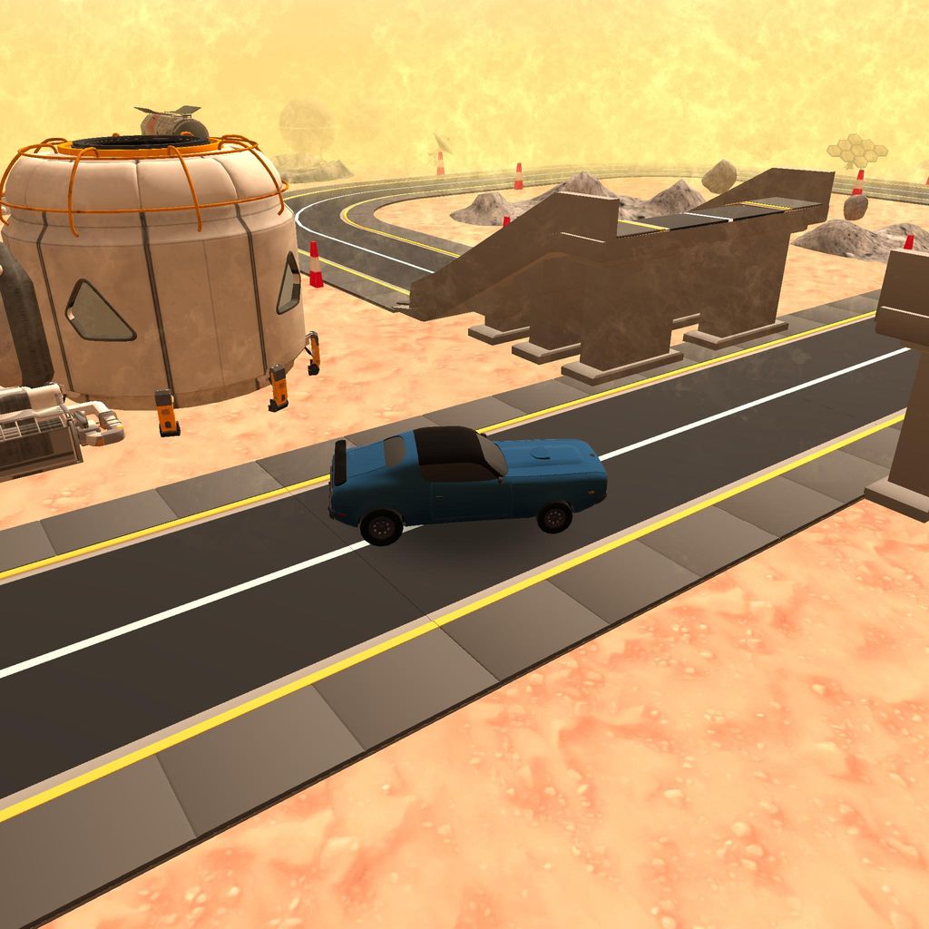 Unity Play | Mars drive game