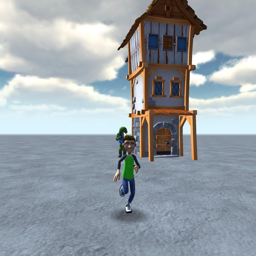 Unity Play | PVZ but military Level 1 game