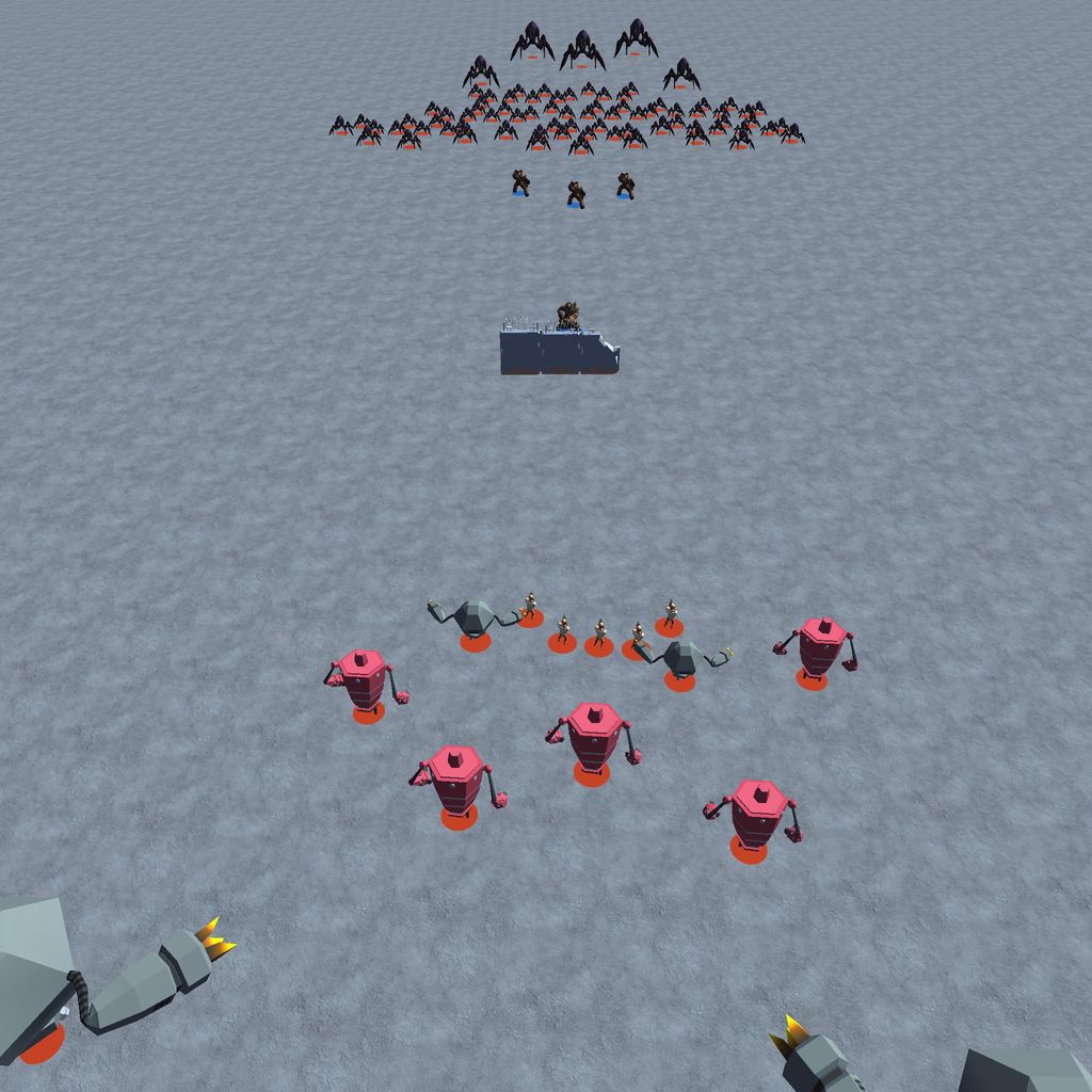 Unity Play | two side battle game