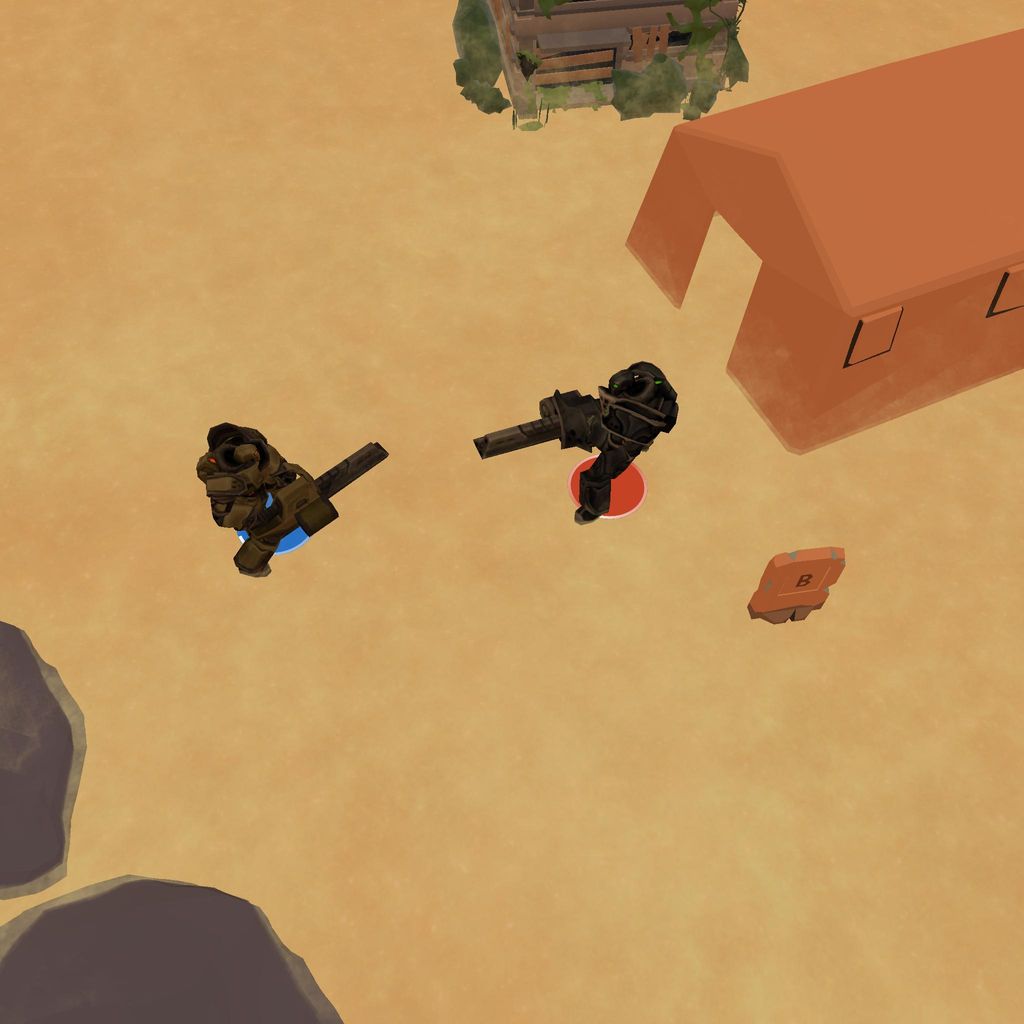 Unity Play | Robots Shoot game