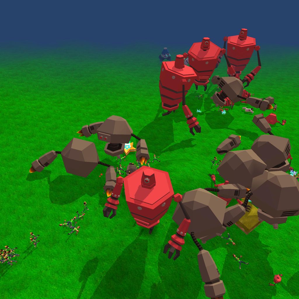 Unity Play | Omnidroid battlegrounds game