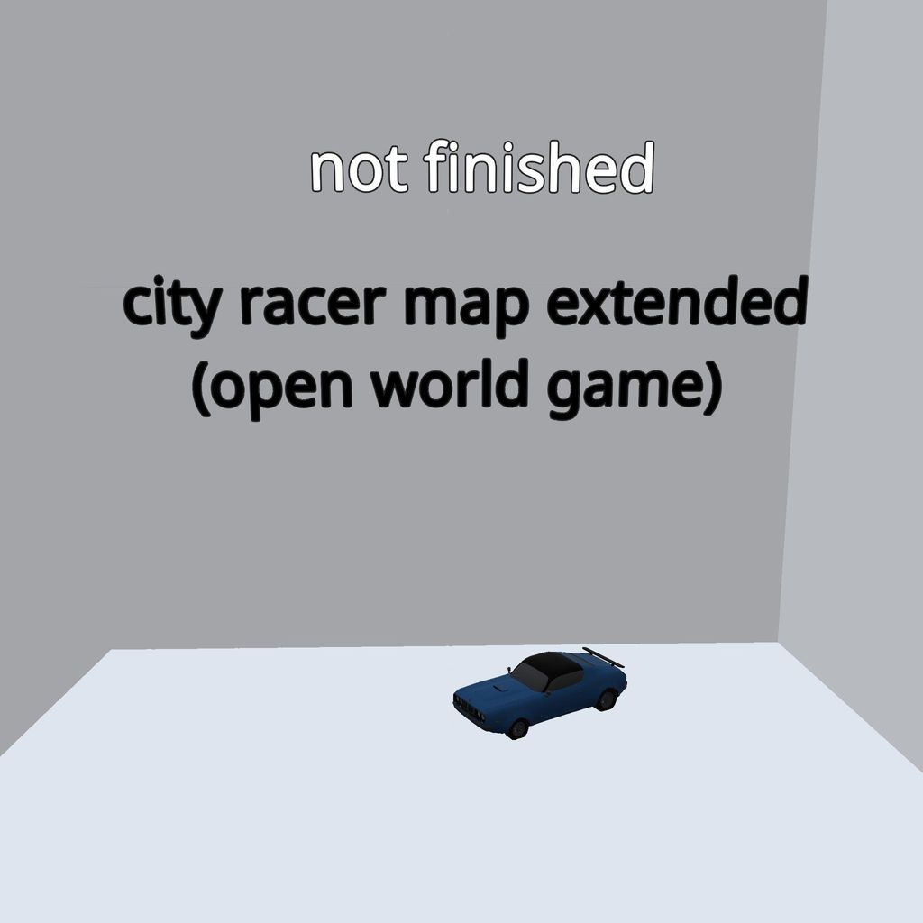 city racer map extended (open world game)
