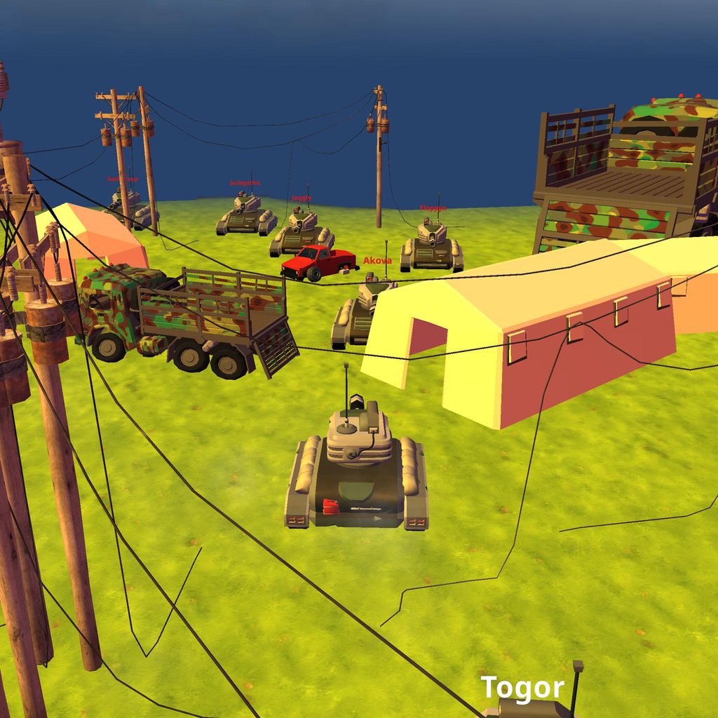 Unity Play | TANKS WARFARE 2 game