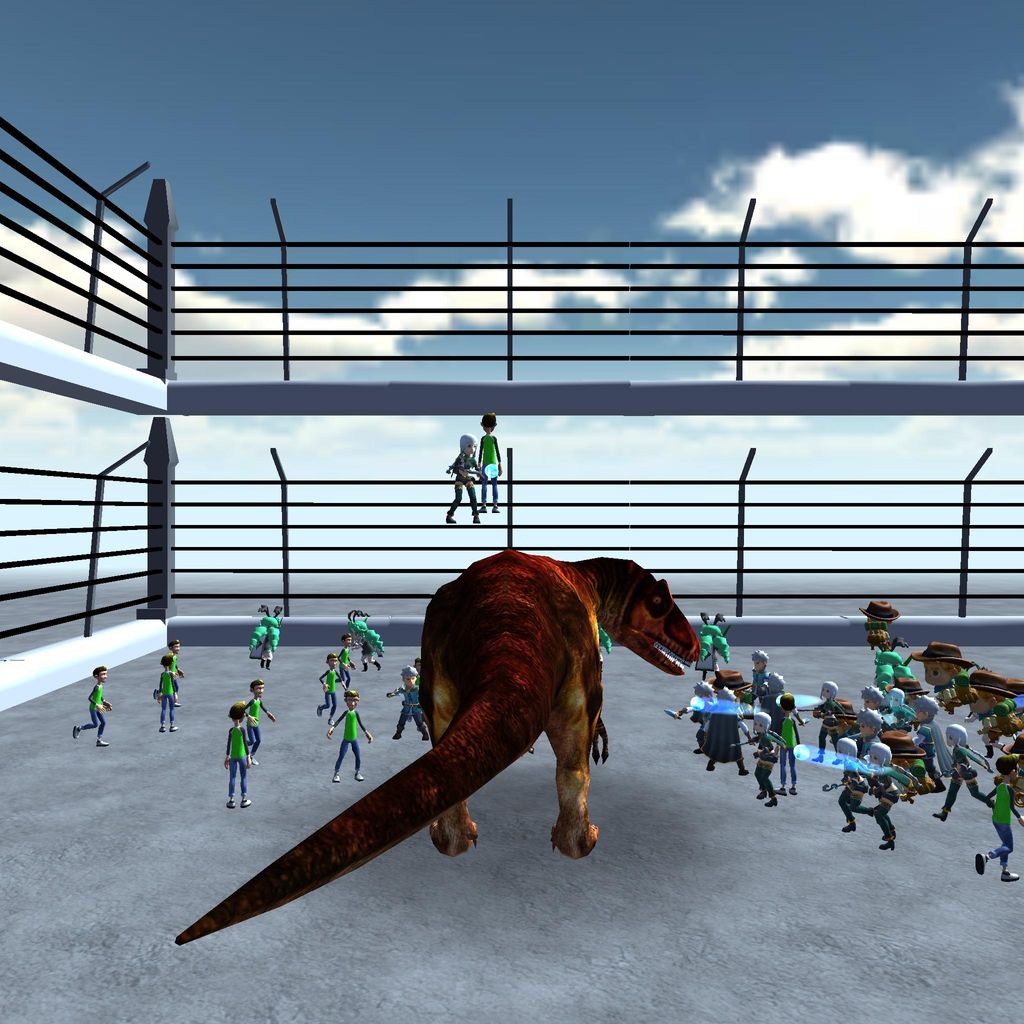 Unity Play | Immortal allosaurus game