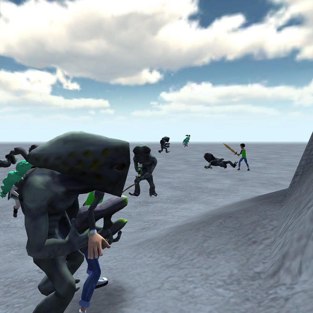 Unity Play | alien attack game
