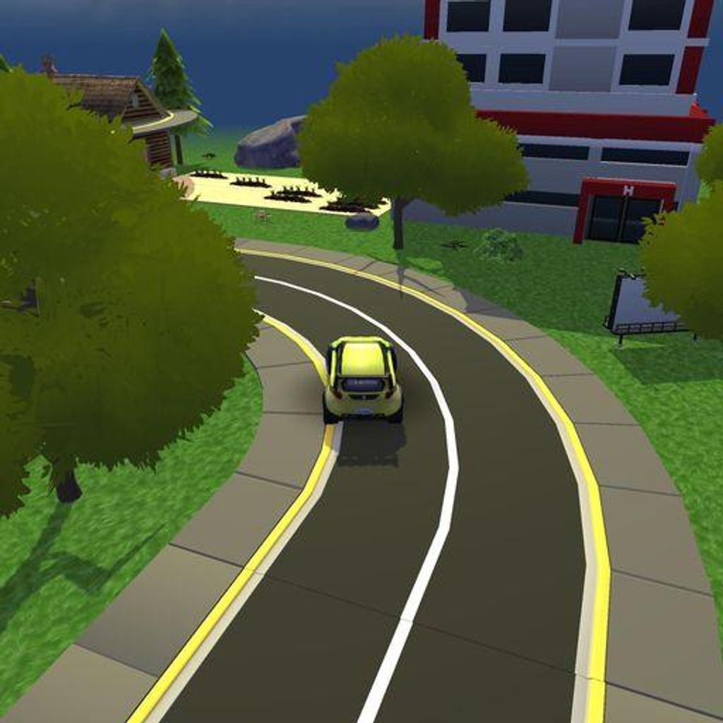 Unity Play | Race car driving simulator game