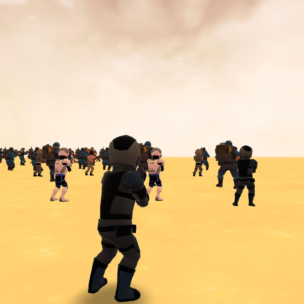 Unity Play | time azul vs time vermelho game