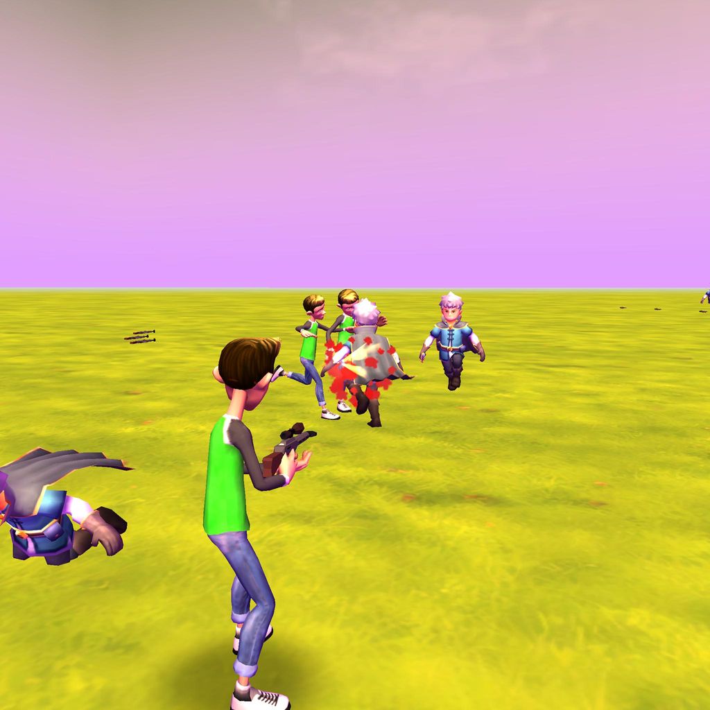 Unity Play | 4 contra 4 game