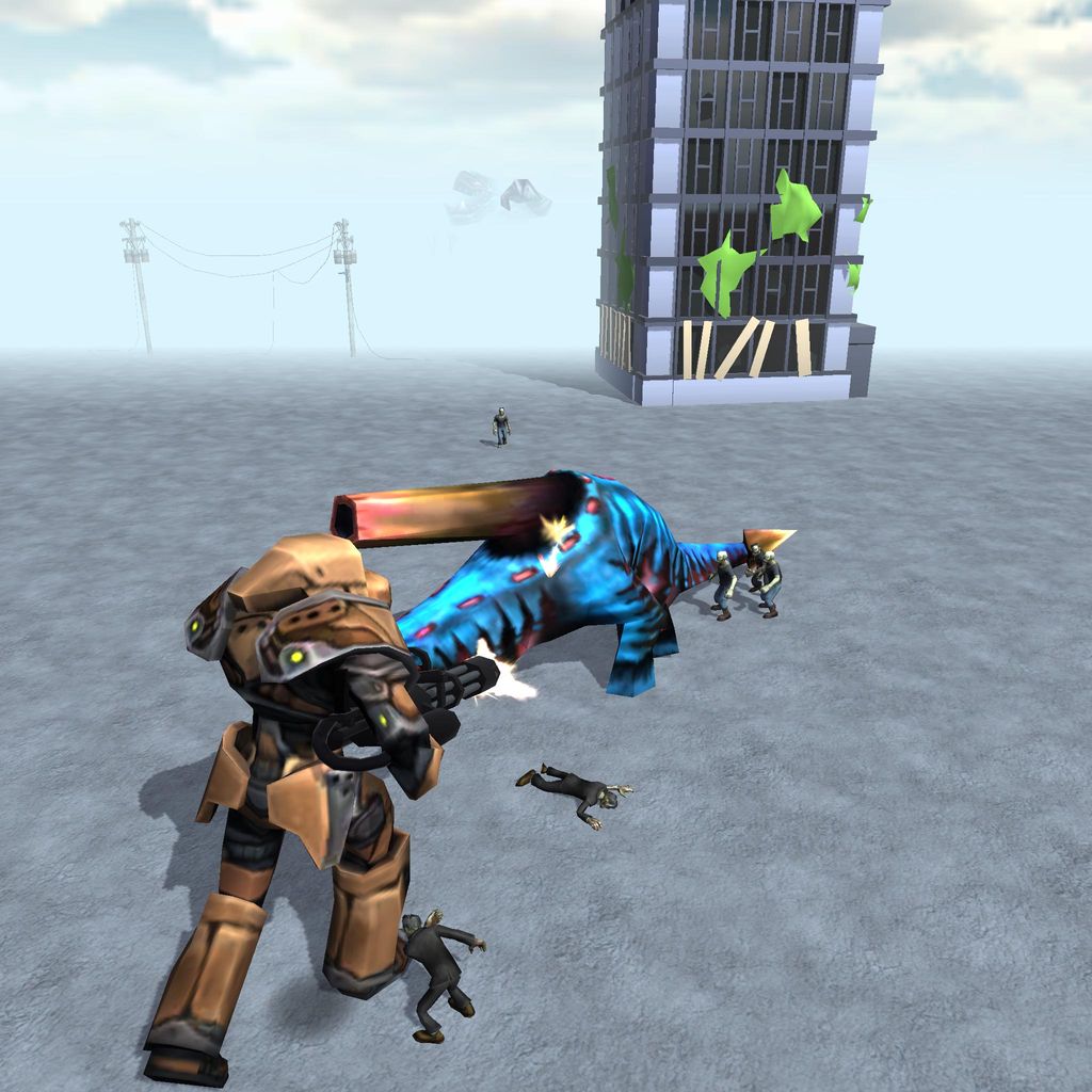 Unity Play | Kaiju zombie game